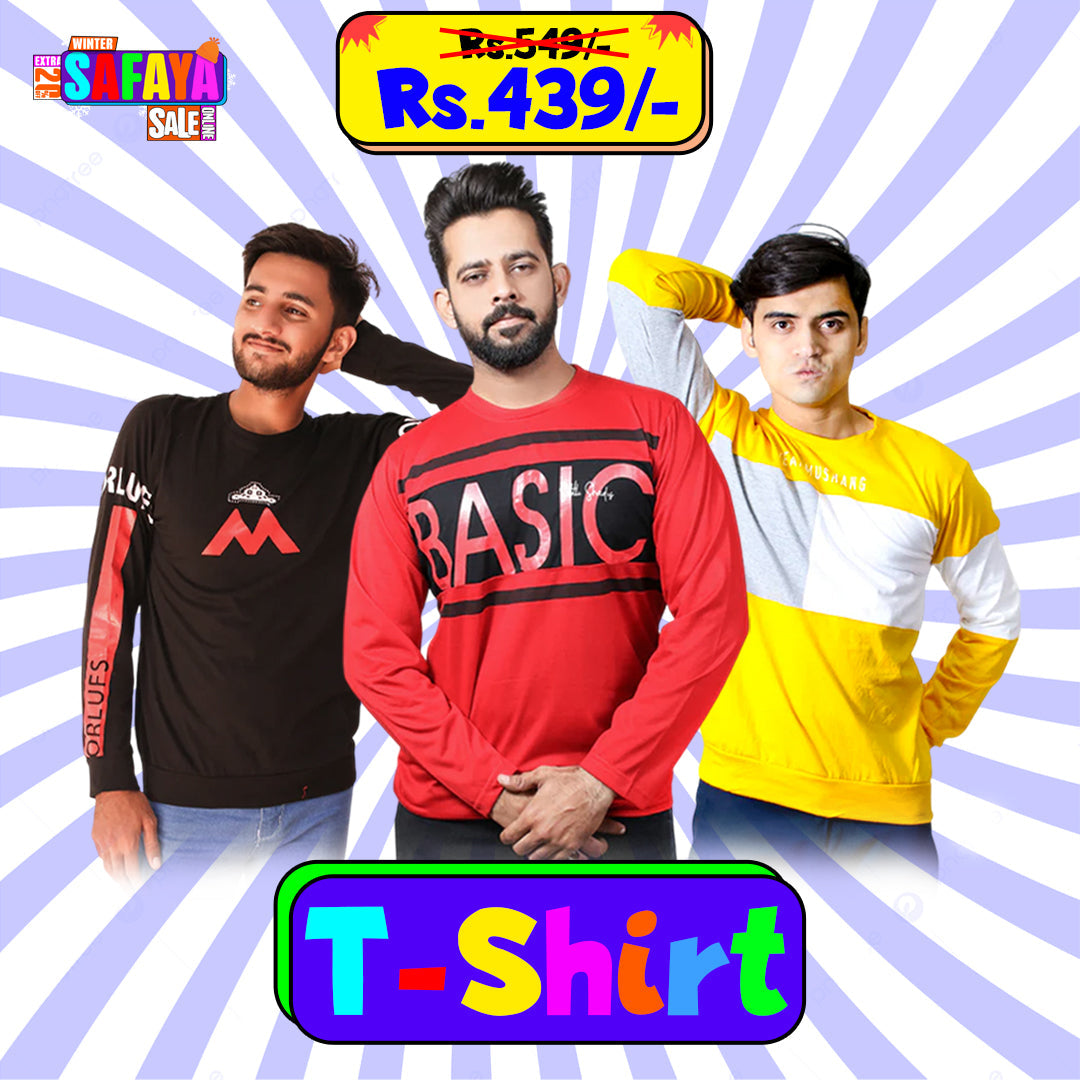 Men's T-Shirt - Winter Safaya Sale – Page 3 – The Cut Price