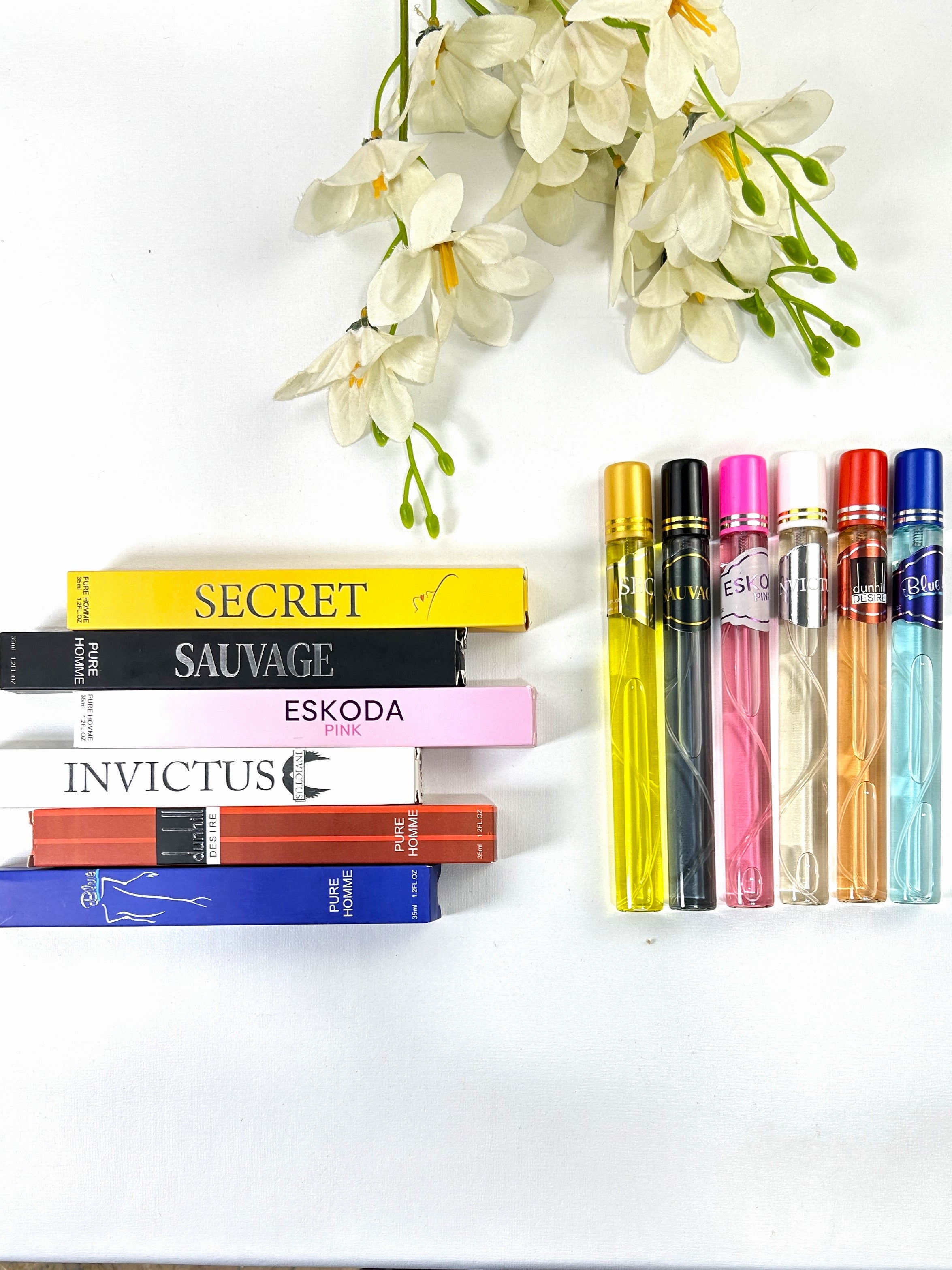 Pack of 6 Multi Fragrance Pen Perfume 02 -35ML – The Cut Price